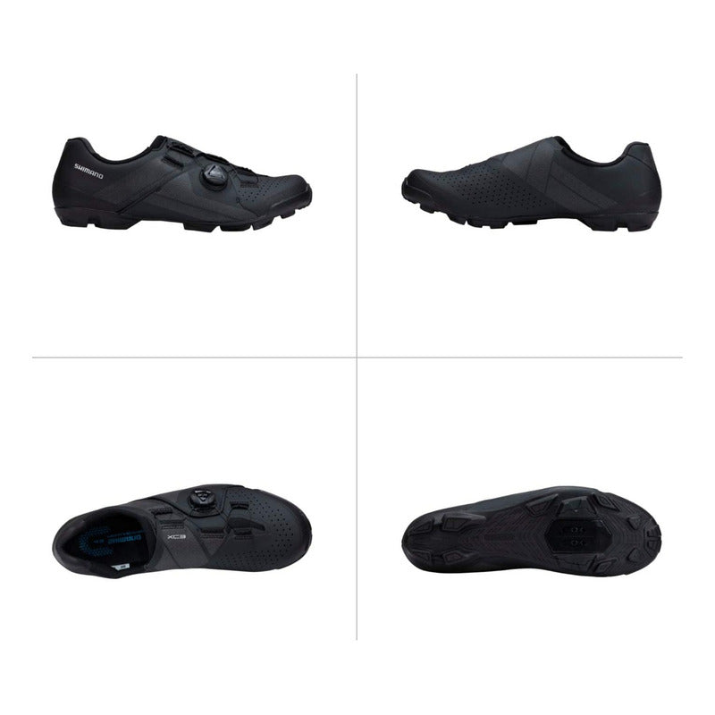 Zapatillas Mtb Boa Shimano Xc3 Xc300 Spd Talla 37eu 23.2cms Negro 37 E ...